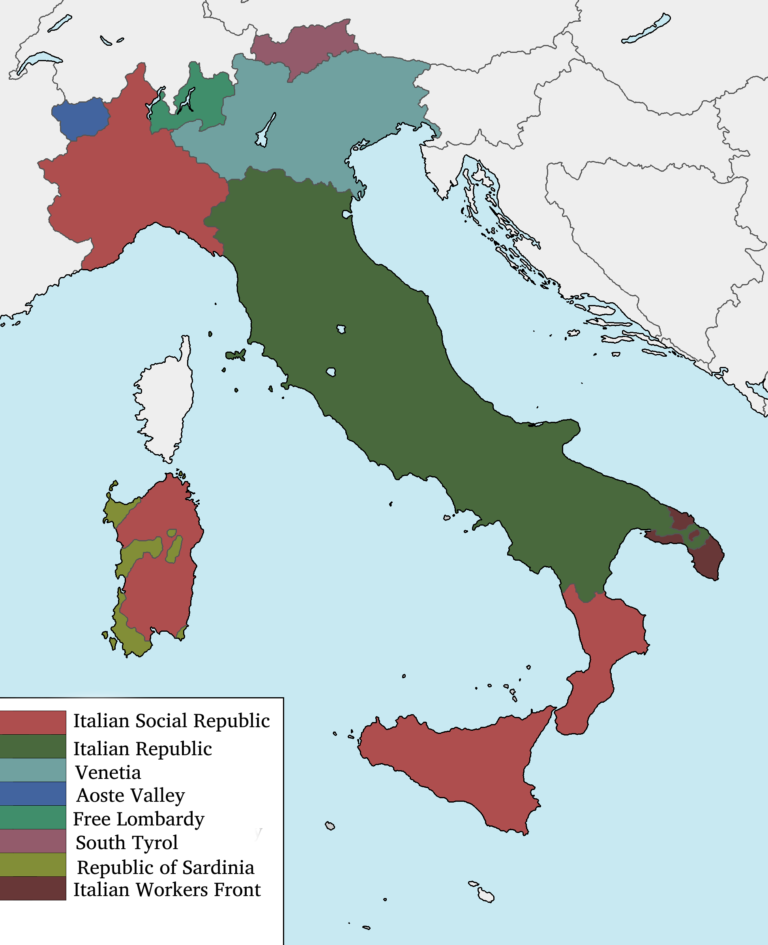 Divisions in the Italian Civil War - Smoke Tree Manor